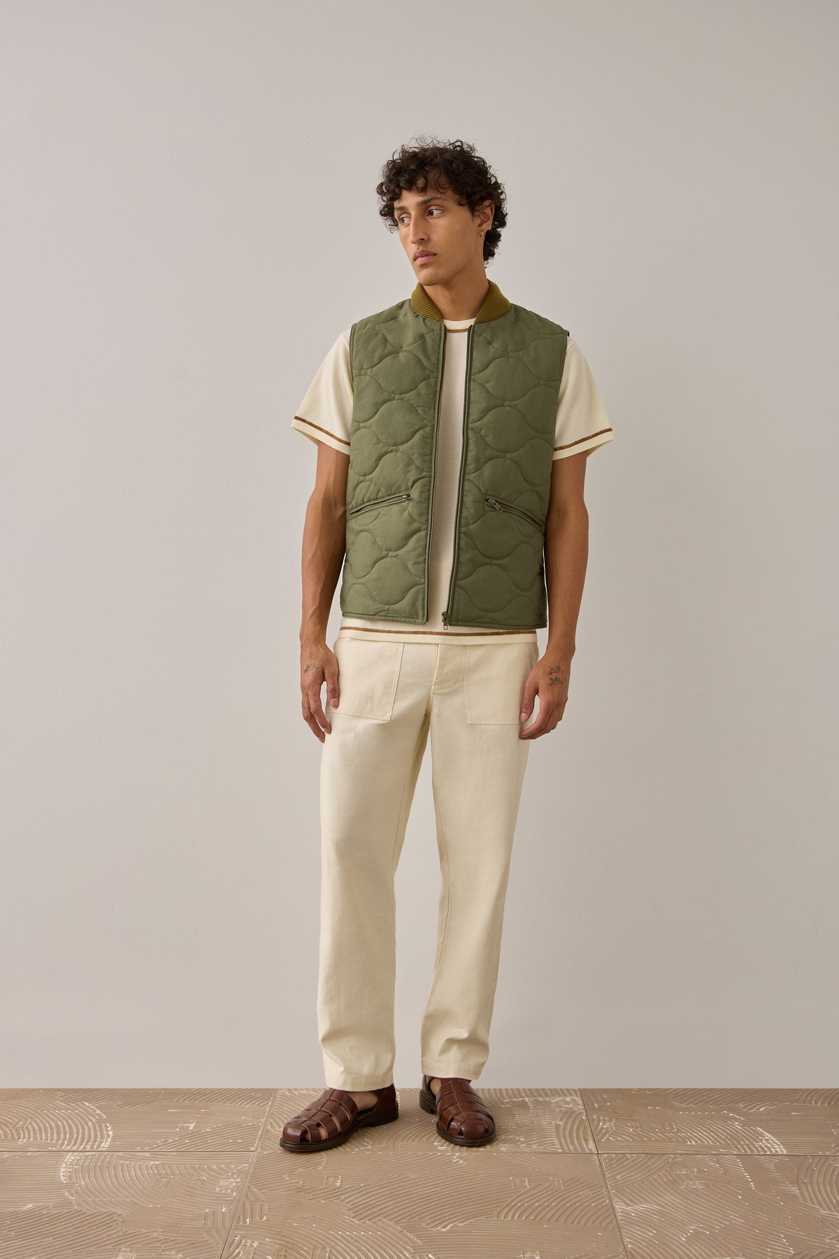 Quilted Ripstop Vest | CHARLTON